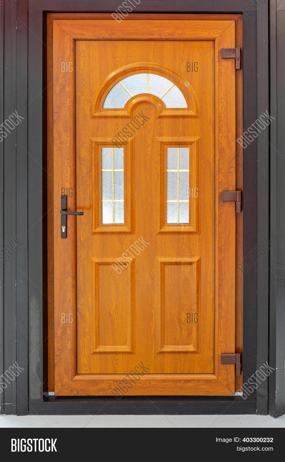 Brown Wooden Door Image & Photo (Free Trial) | Bigstock