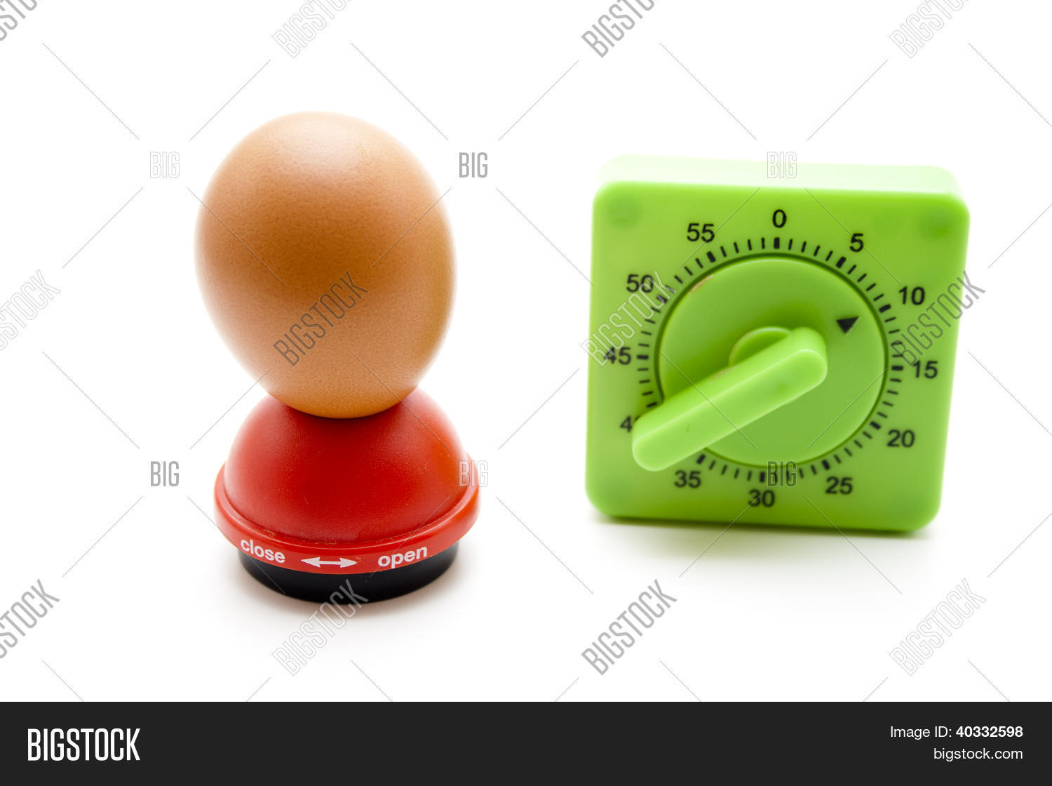 Egg Piercer Egg Timer Image & Photo (Free Trial) | Bigstock
