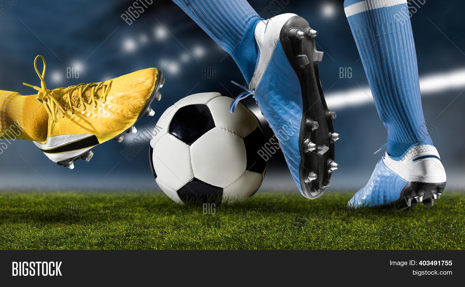 Two Football Player Image & Photo (Free Trial) | Bigstock