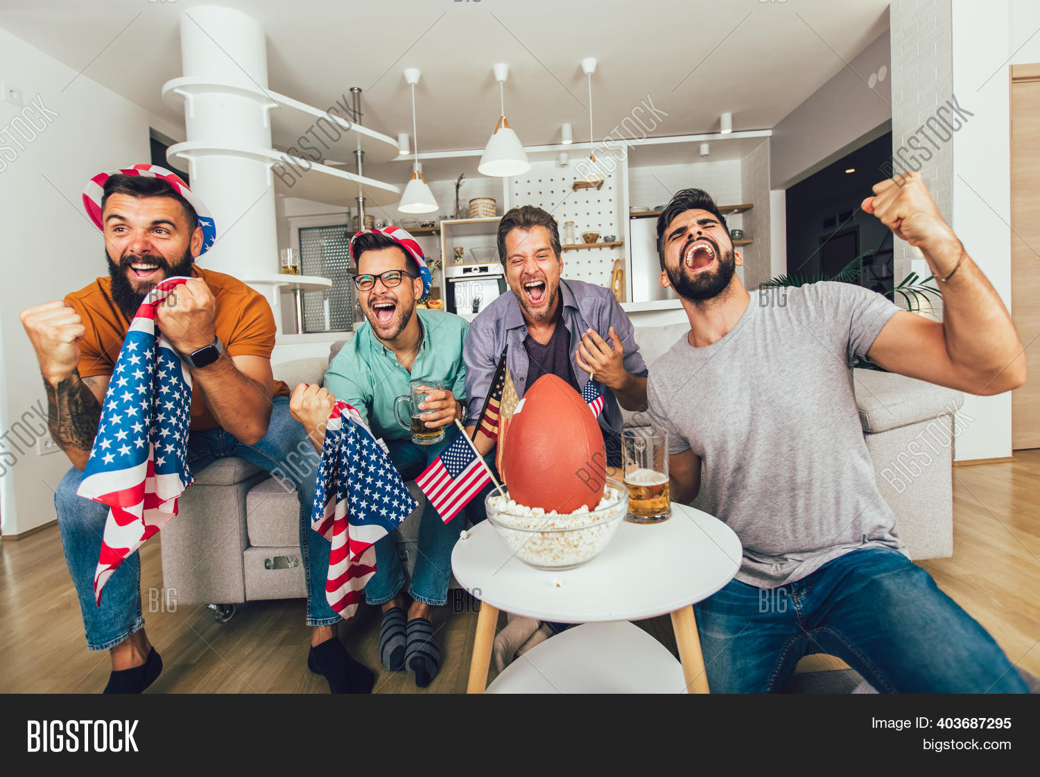 Excited Male Friends Image & Photo (Free Trial) | Bigstock