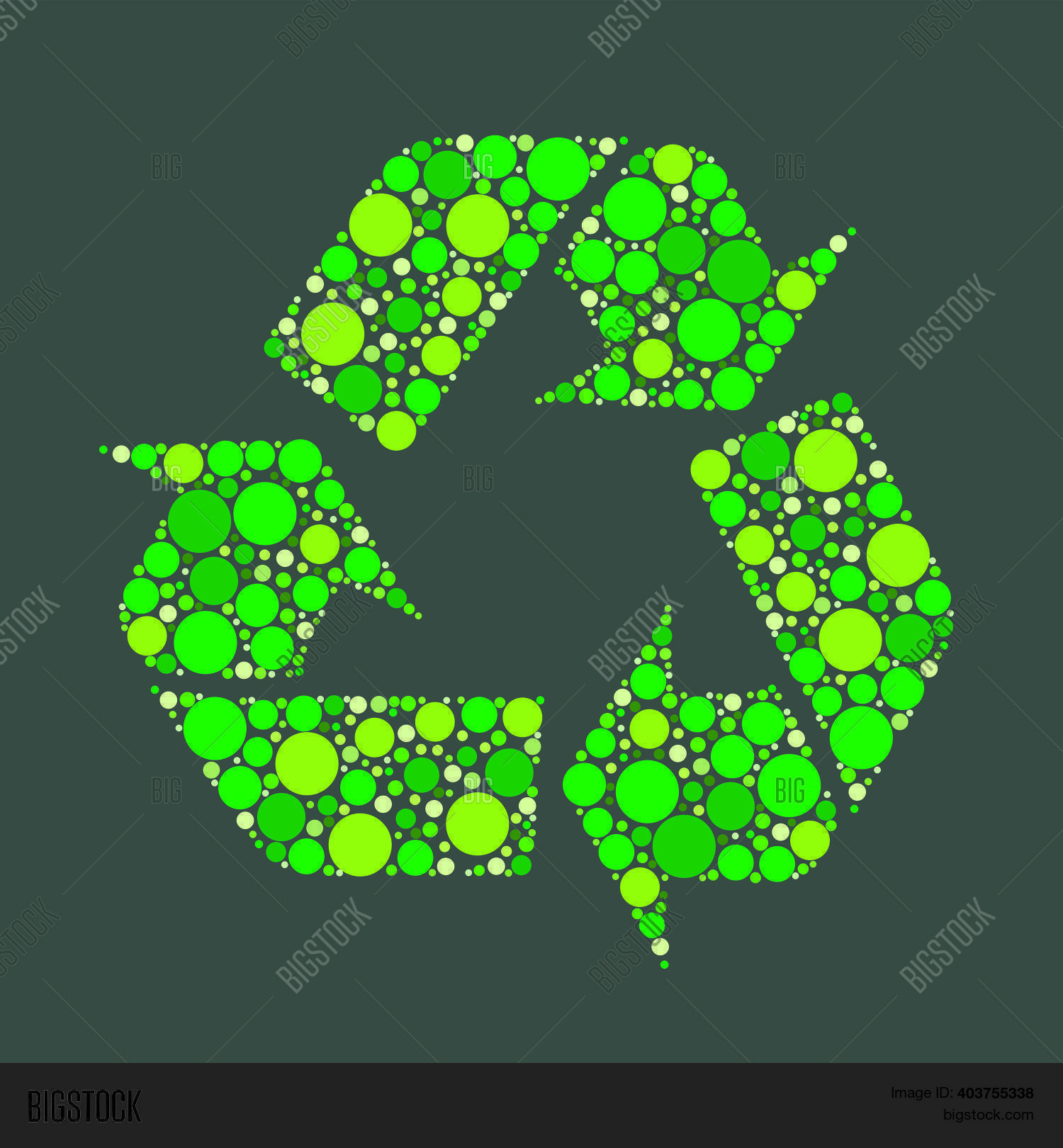 Recycle Logo Vector Vector & Photo (Free Trial) | Bigstock