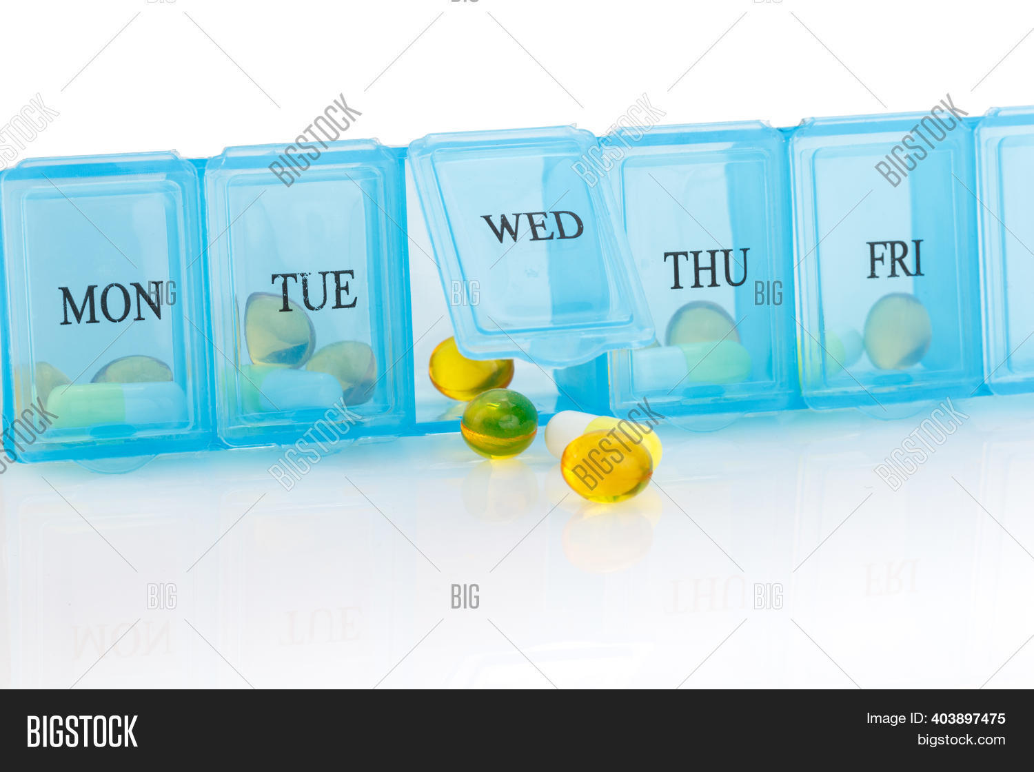 Pill Organizer Variety Image & Photo (Free Trial) | Bigstock