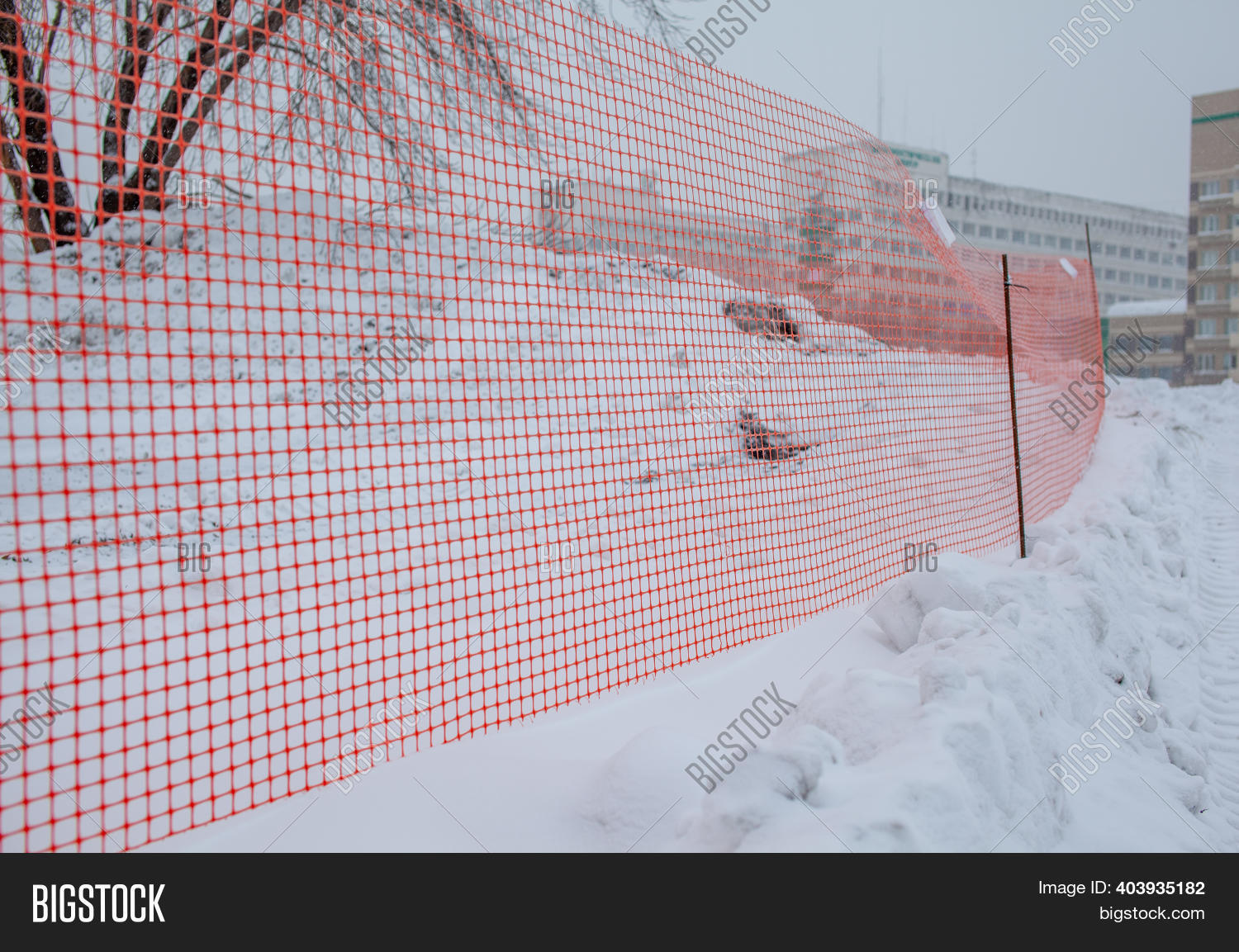 Plastic Red Safety Net Image & Photo (Free Trial) | Bigstock
