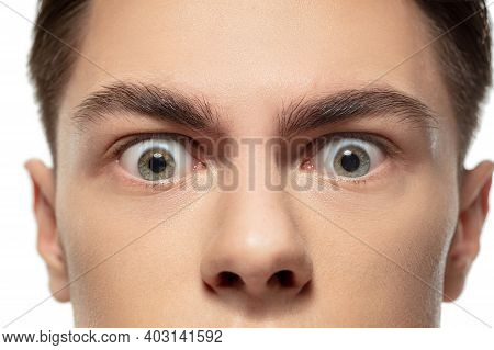 Eyes Shocked. Close Image & Photo (Free Trial) | Bigstock
