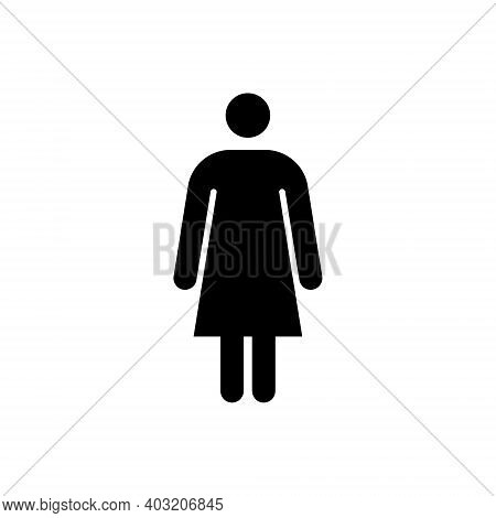 Woman Icon. Female Vector & Photo (Free Trial) | Bigstock