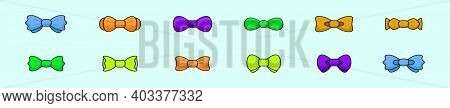 Set Cravat Cartoon Vector & Photo (Free Trial) | Bigstock