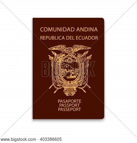 Passport Ecuador. Vector & Photo (Free Trial) | Bigstock