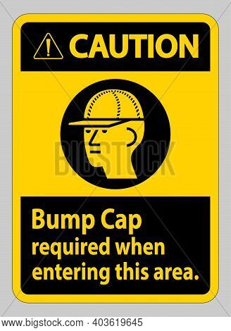 Caution Sign Bump Cap Vector & Photo (Free Trial) | Bigstock
