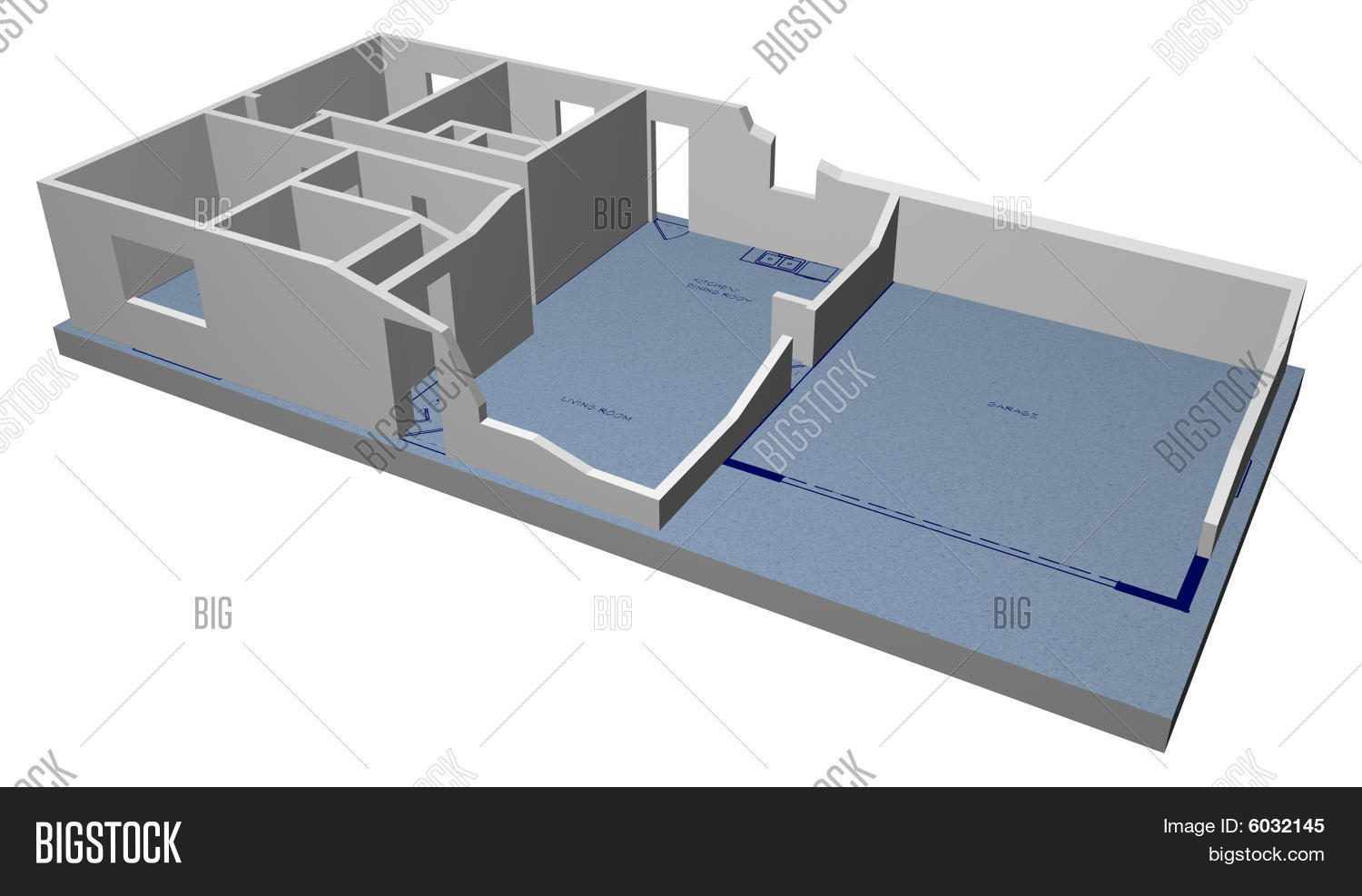 House Cutaway Image & Photo (Free Trial) | Bigstock