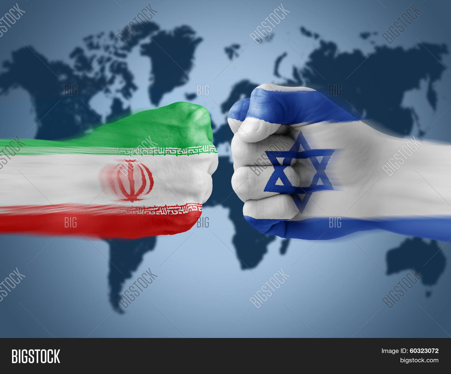 Iran X Israel Image & Photo (Free Trial) | Bigstock