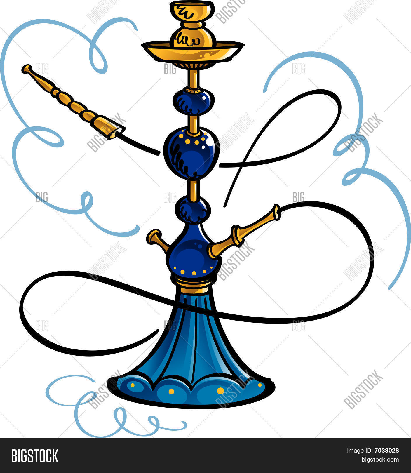 Hookah Vector & Photo (Free Trial) | Bigstock