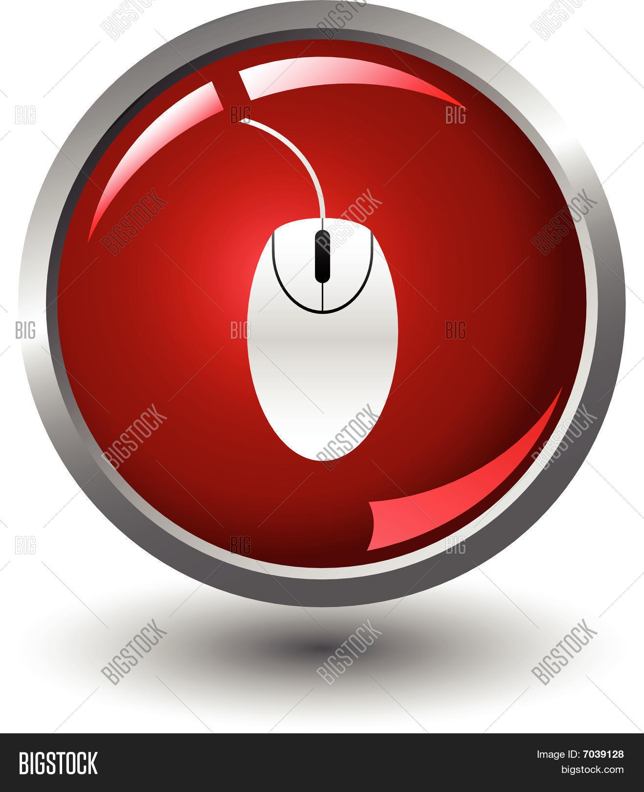 Mouse Sign Icon Vector & Photo (Free Trial) | Bigstock