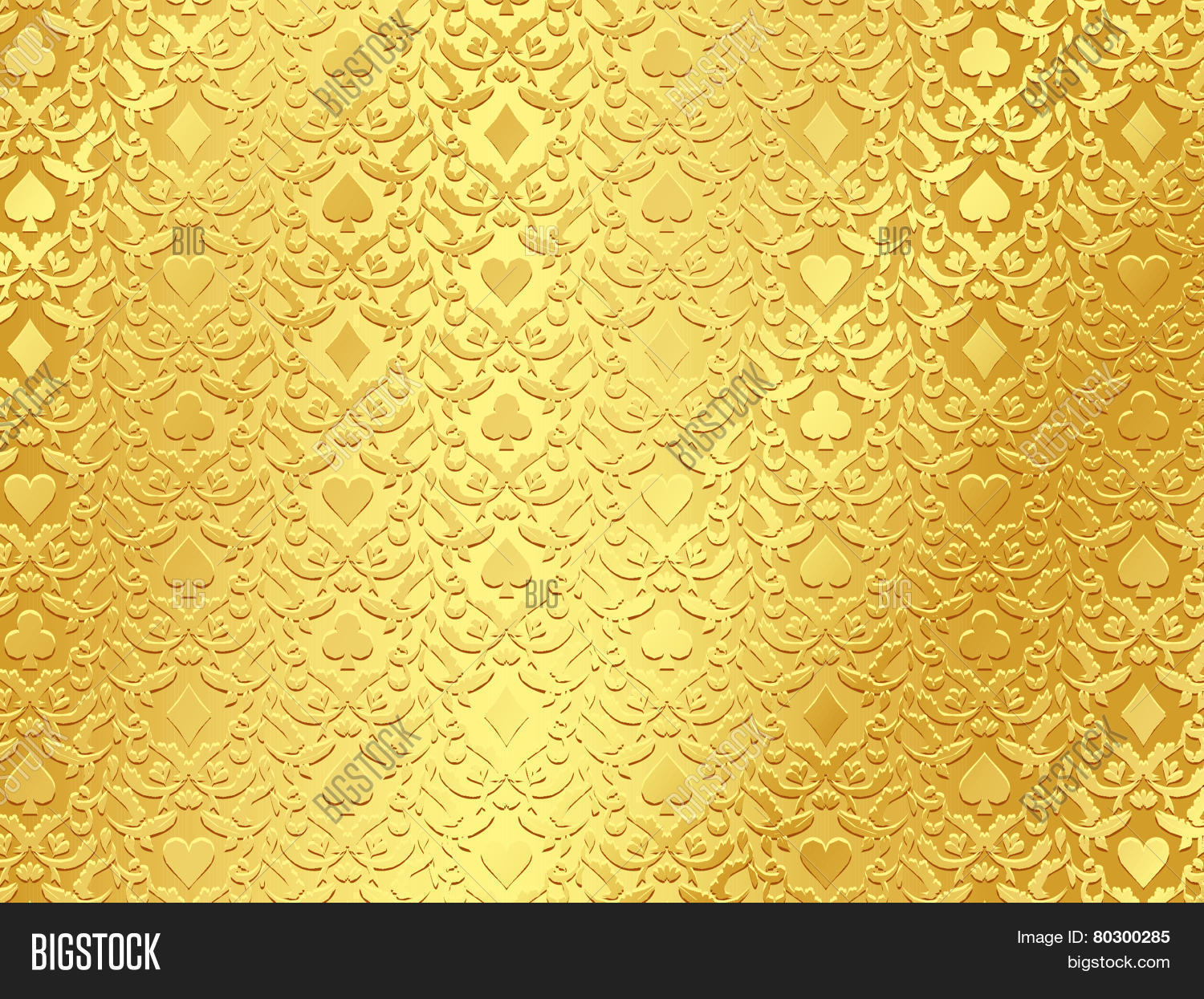 Luxury Golden Poker Vector & Photo (Free Trial) | Bigstock