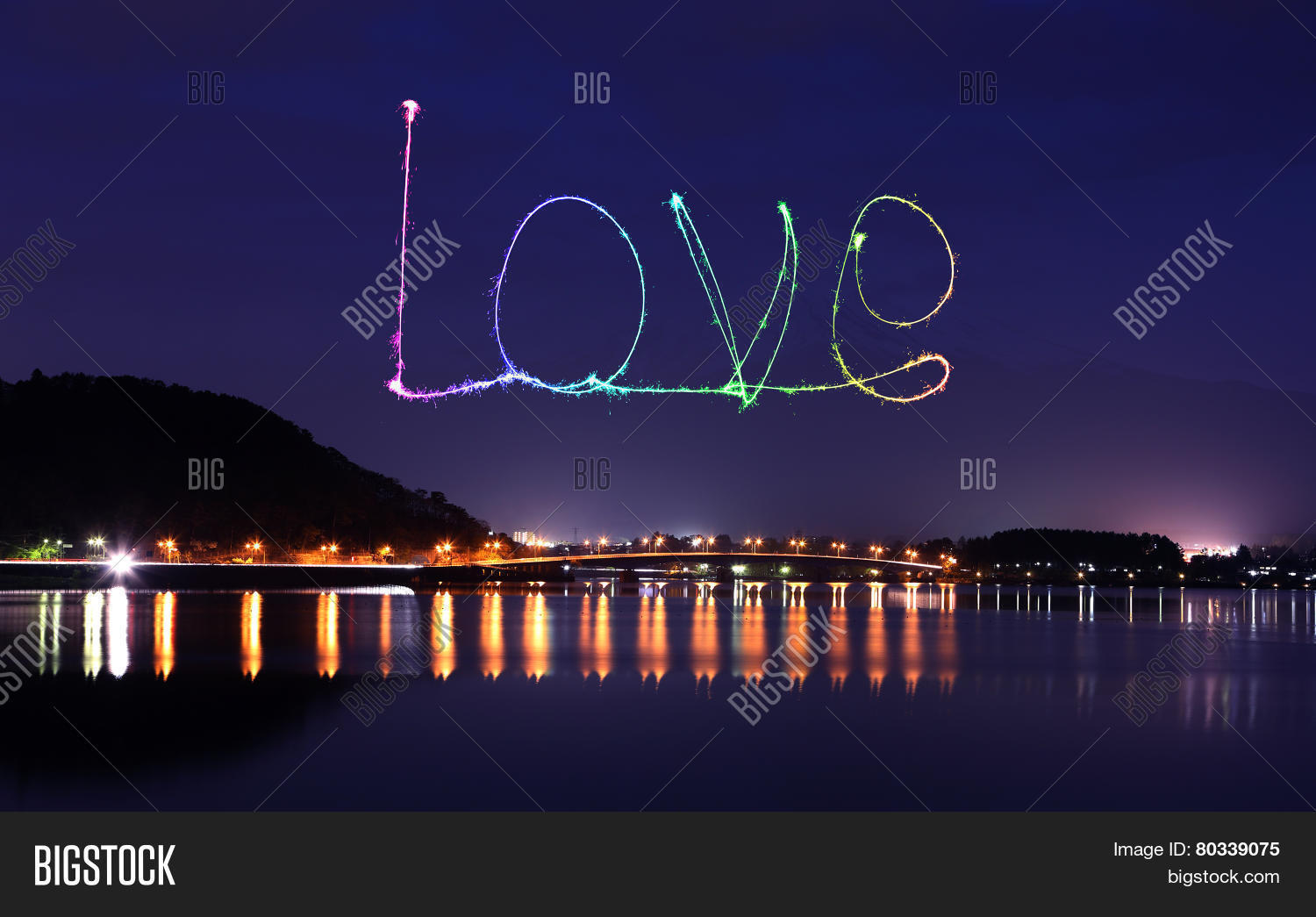 Love Sparkle Fireworks Image & Photo (Free Trial) | Bigstock