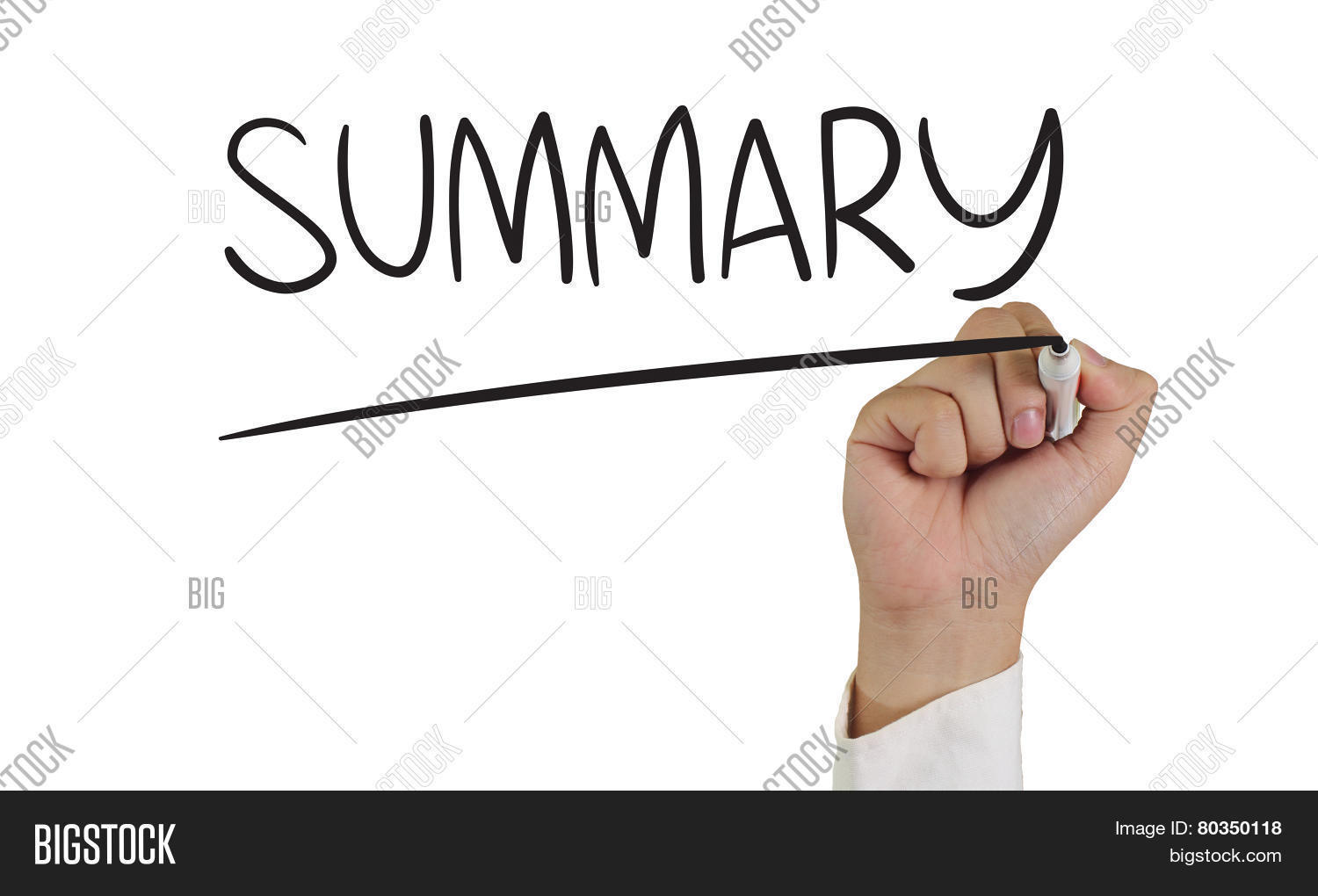 Summary Concept Image & Photo (Free Trial) | Bigstock