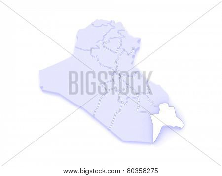 Map Basra. Iraq. 3d Image & Photo (Free Trial) | Bigstock