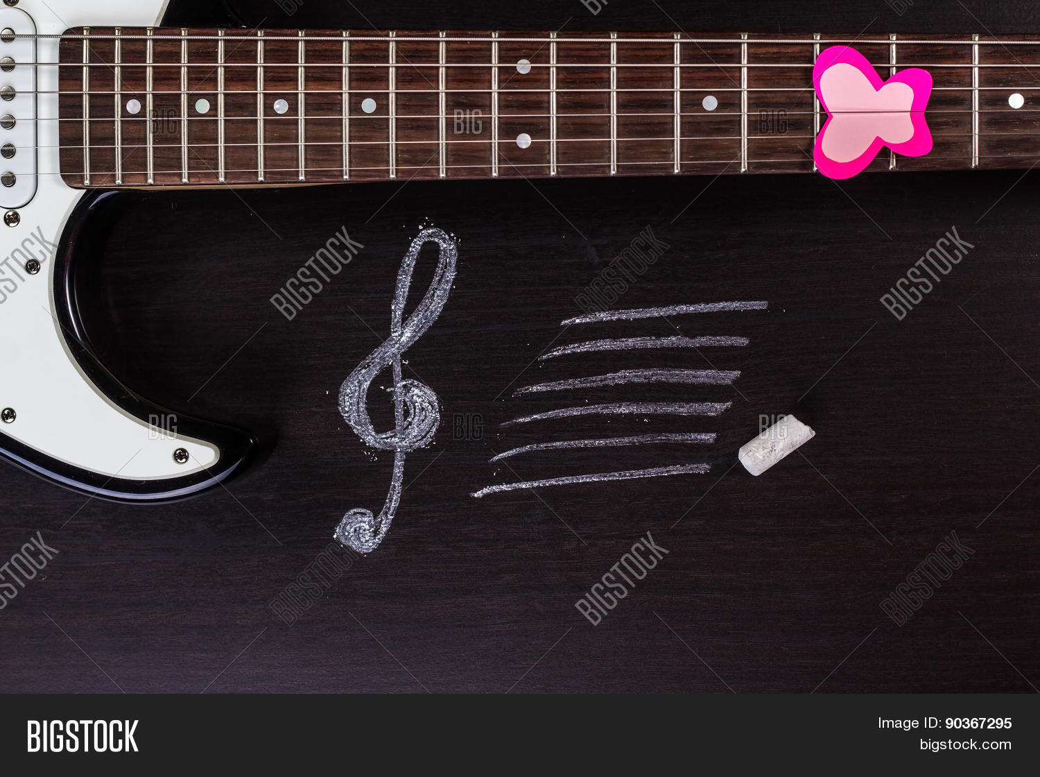 Electric Guitar Treble Image & Photo (Free Trial) | Bigstock
