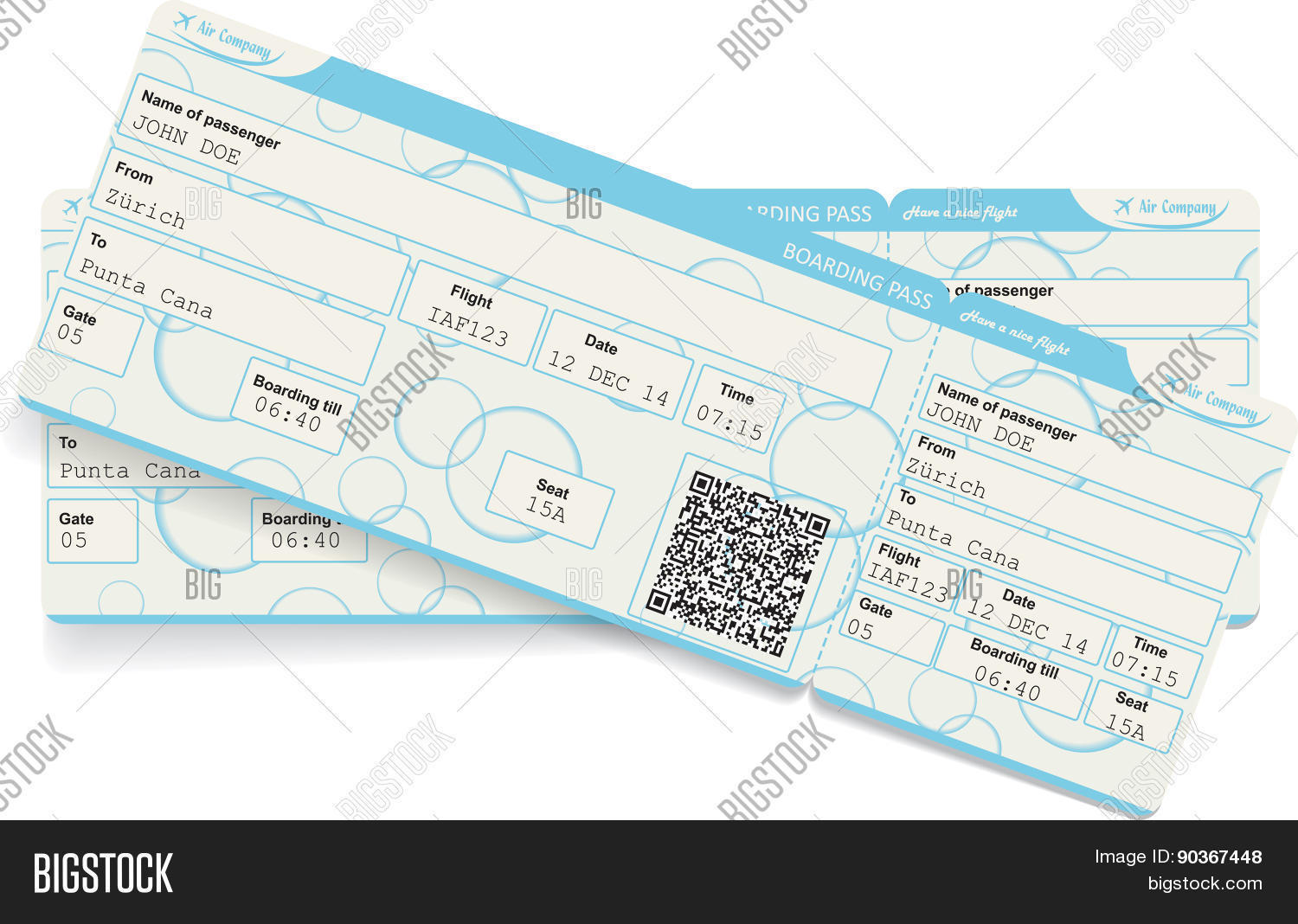 Vector Image Airline Vector & Photo (Free Trial) | Bigstock