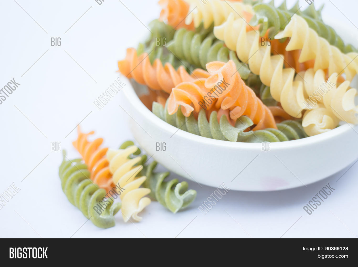 Multicolor Fusilli Image & Photo (Free Trial) | Bigstock