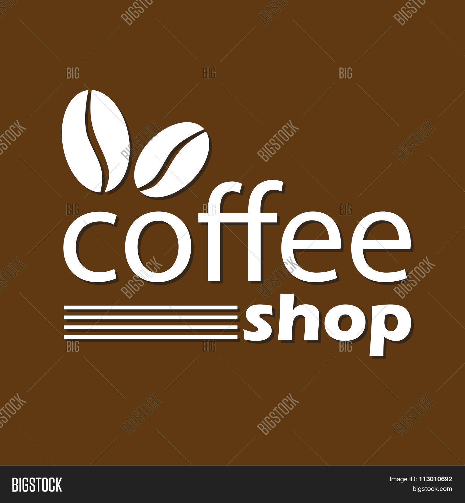 Coffee Shop Sign, Vector & Photo (Free Trial) | Bigstock