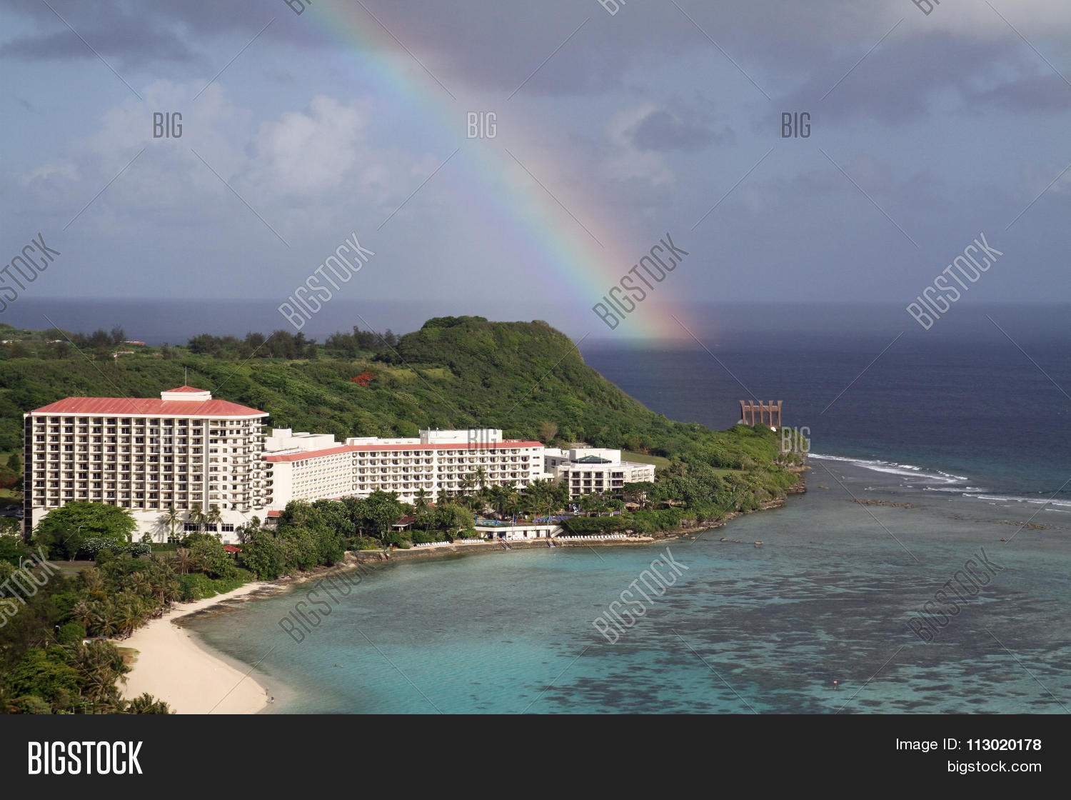 Tumon Beach Guam Image & Photo (Free Trial) | Bigstock