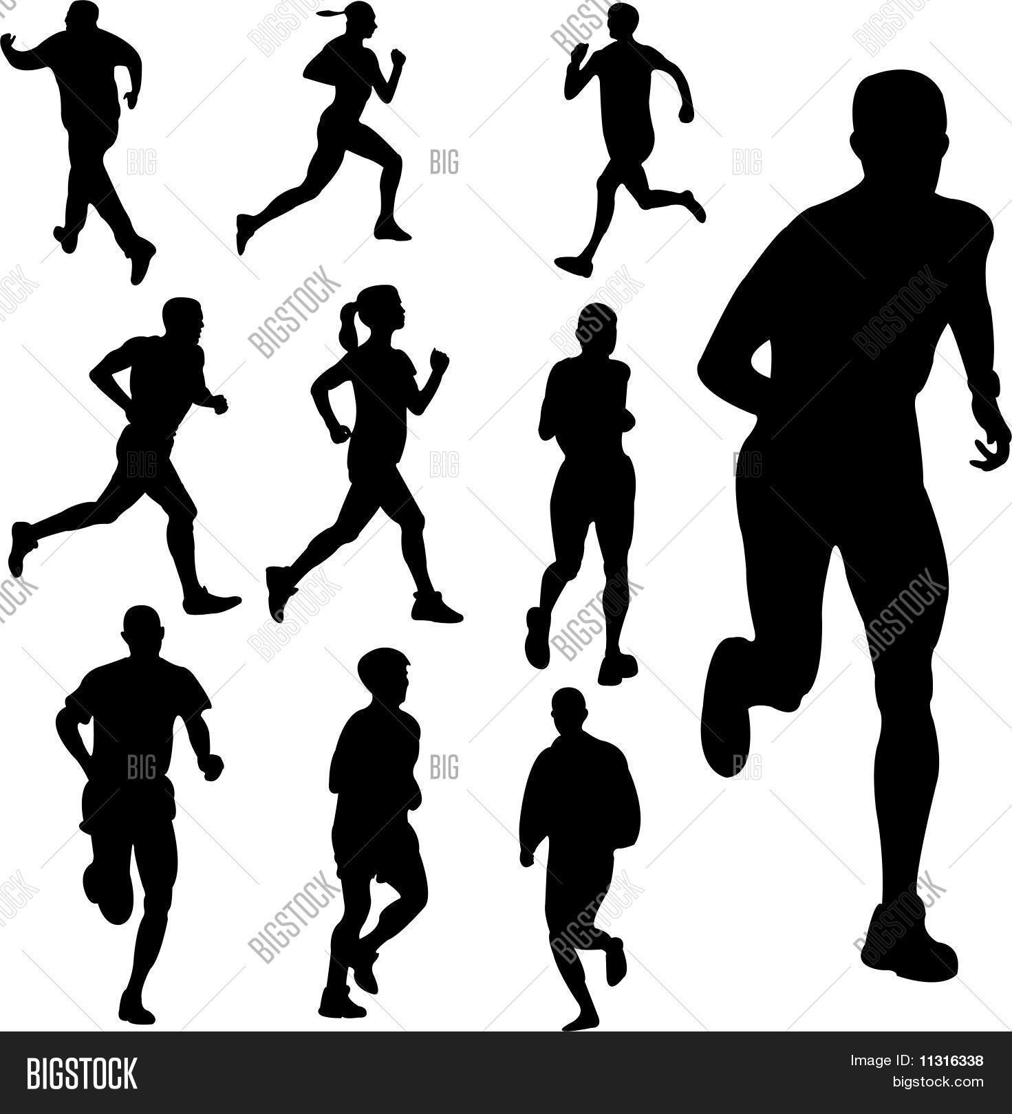 People Running - Vector & Photo (Free Trial) | Bigstock