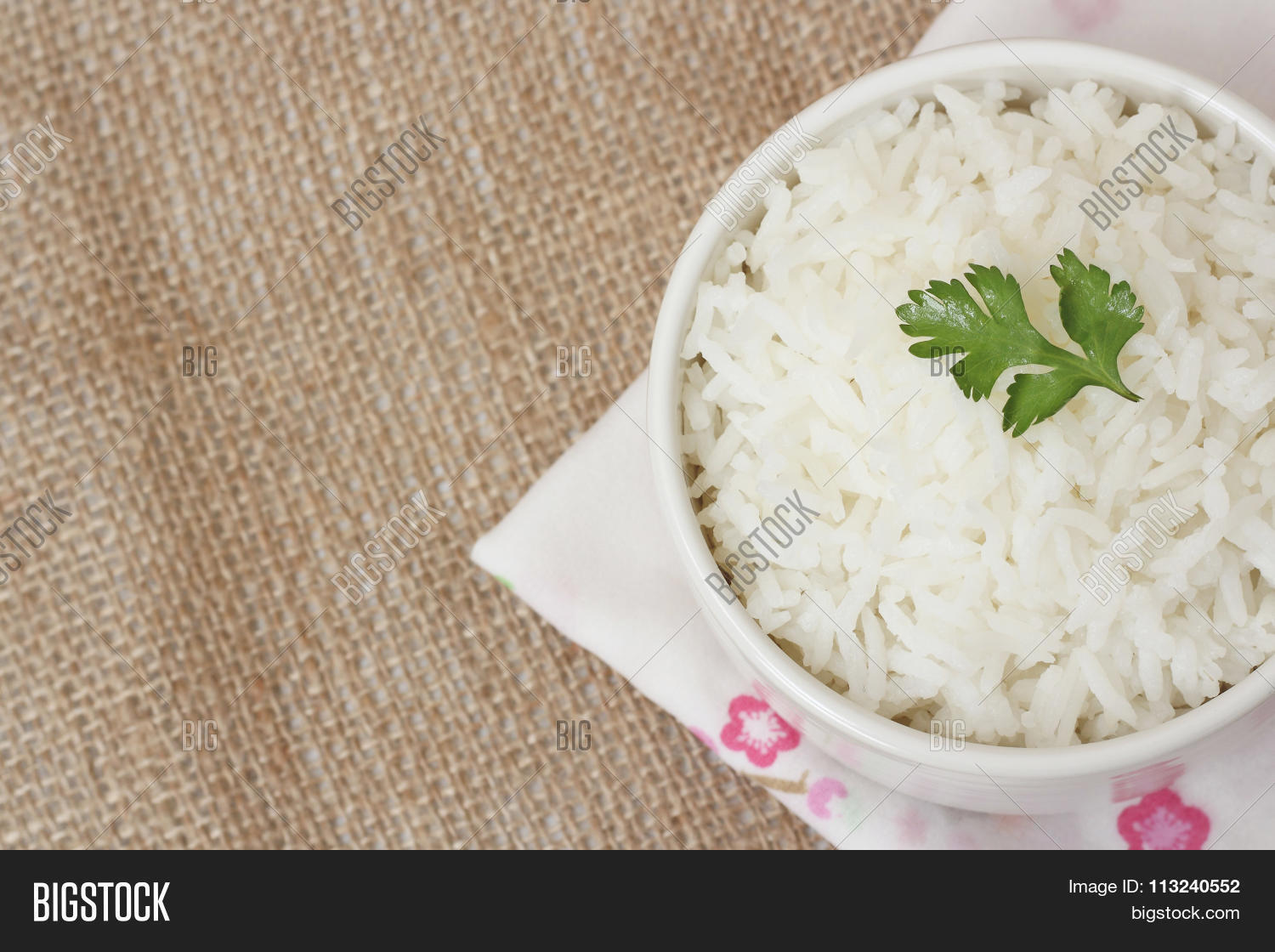 Bowl Full Rice Image & Photo (Free Trial) | Bigstock