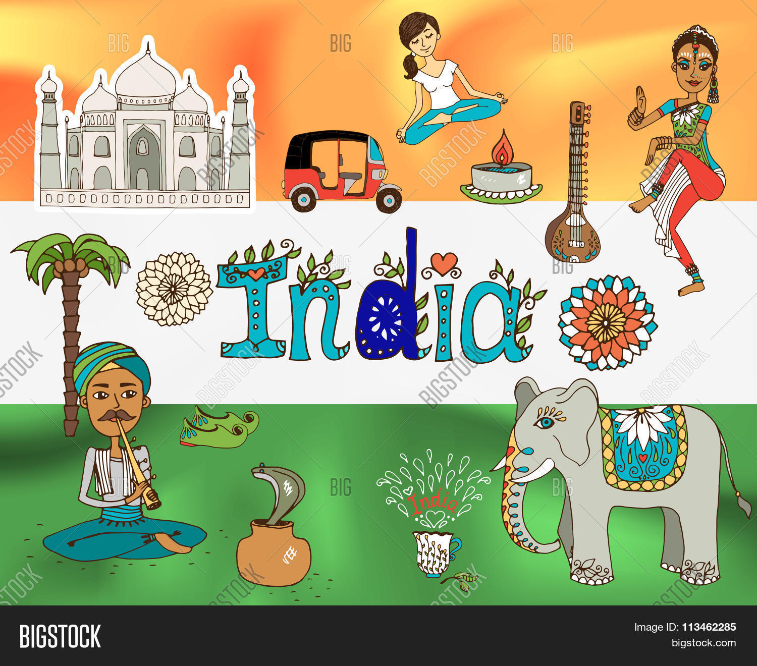 Republic India Vector & Photo (Free Trial) | Bigstock