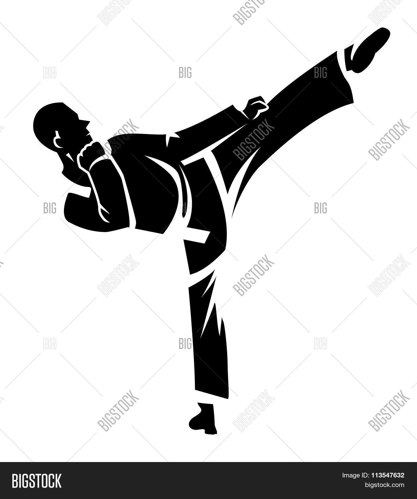 Karate Vector & Photo (Free Trial) | Bigstock
