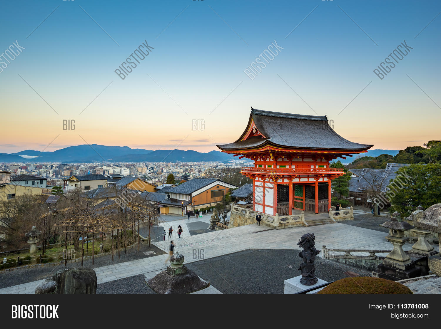 Kyoto Skyline View Image & Photo (Free Trial) | Bigstock