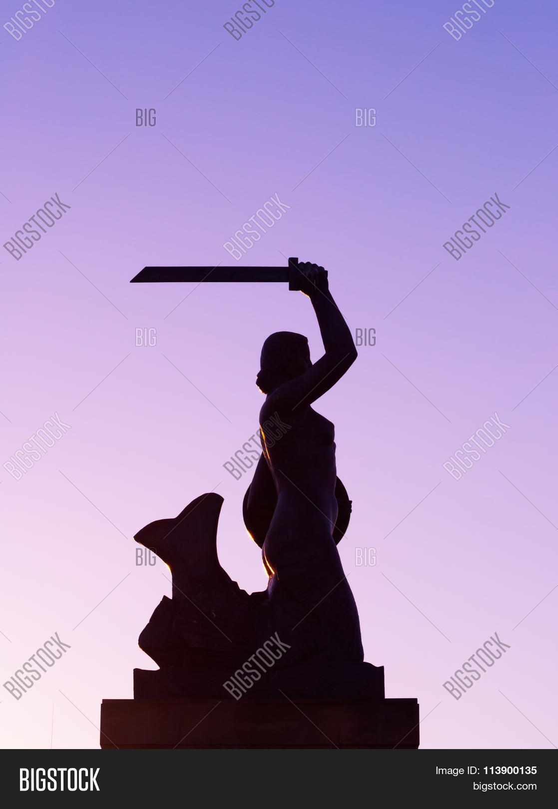 Warsaw Mermaid Image & Photo (Free Trial) | Bigstock