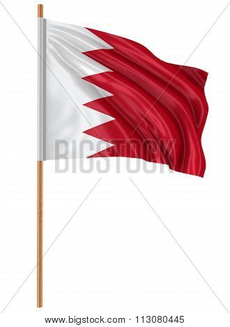 3D Flag Bahrain Fabric Image & Photo (Free Trial) | Bigstock