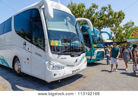 Local Buses On Bus Image & Photo (Free Trial) | Bigstock