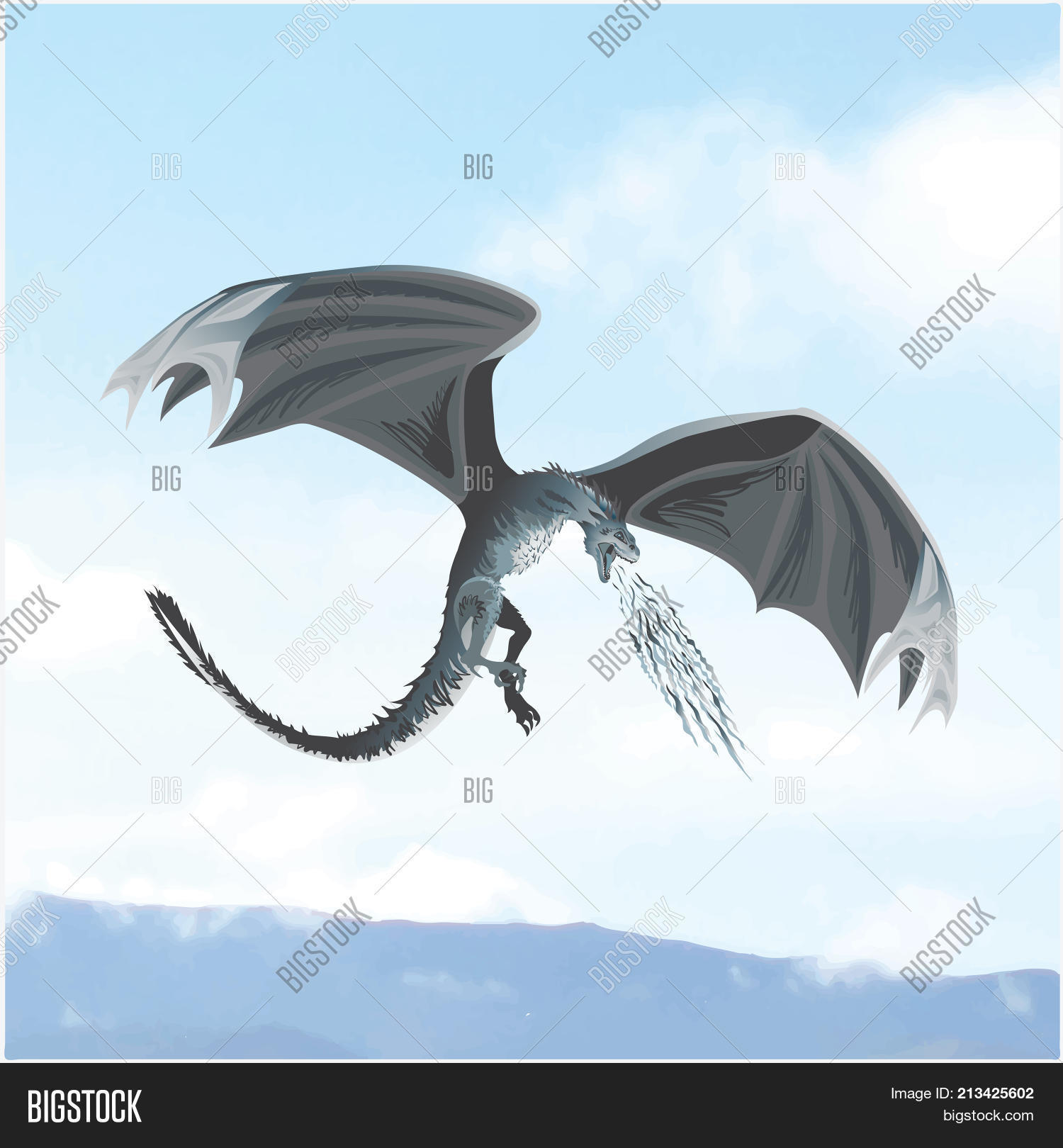 Attacking Dragon Image & Photo (Free Trial) | Bigstock