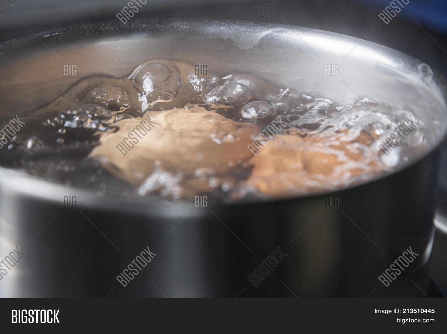 Eggs Boiling Water Image & Photo (Free Trial) | Bigstock