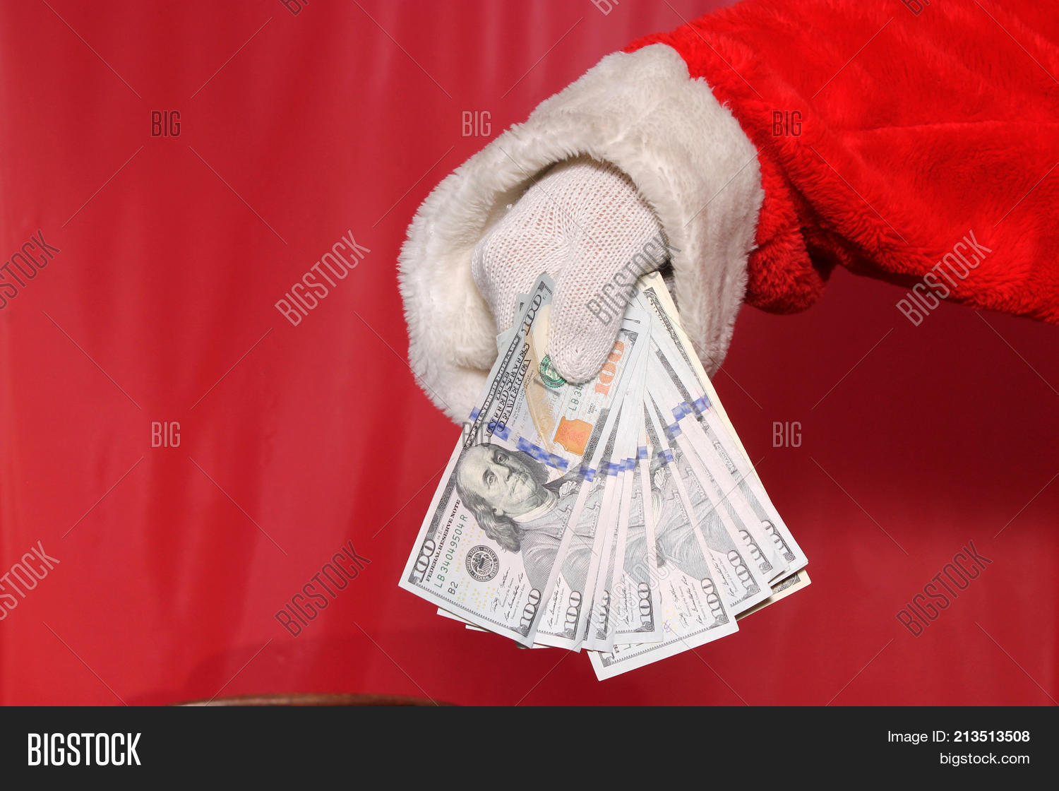 Santa Claus Holds Image & Photo (Free Trial) | Bigstock