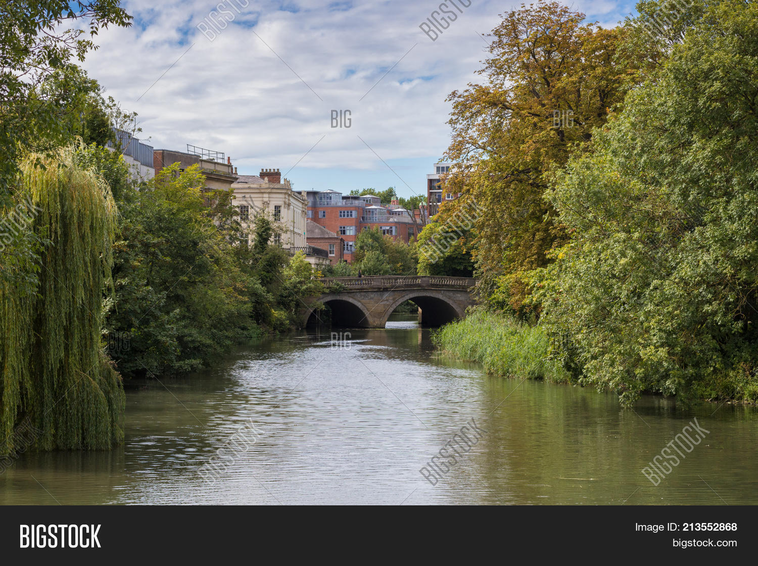 River Leam Flowing Image & Photo (Free Trial) | Bigstock