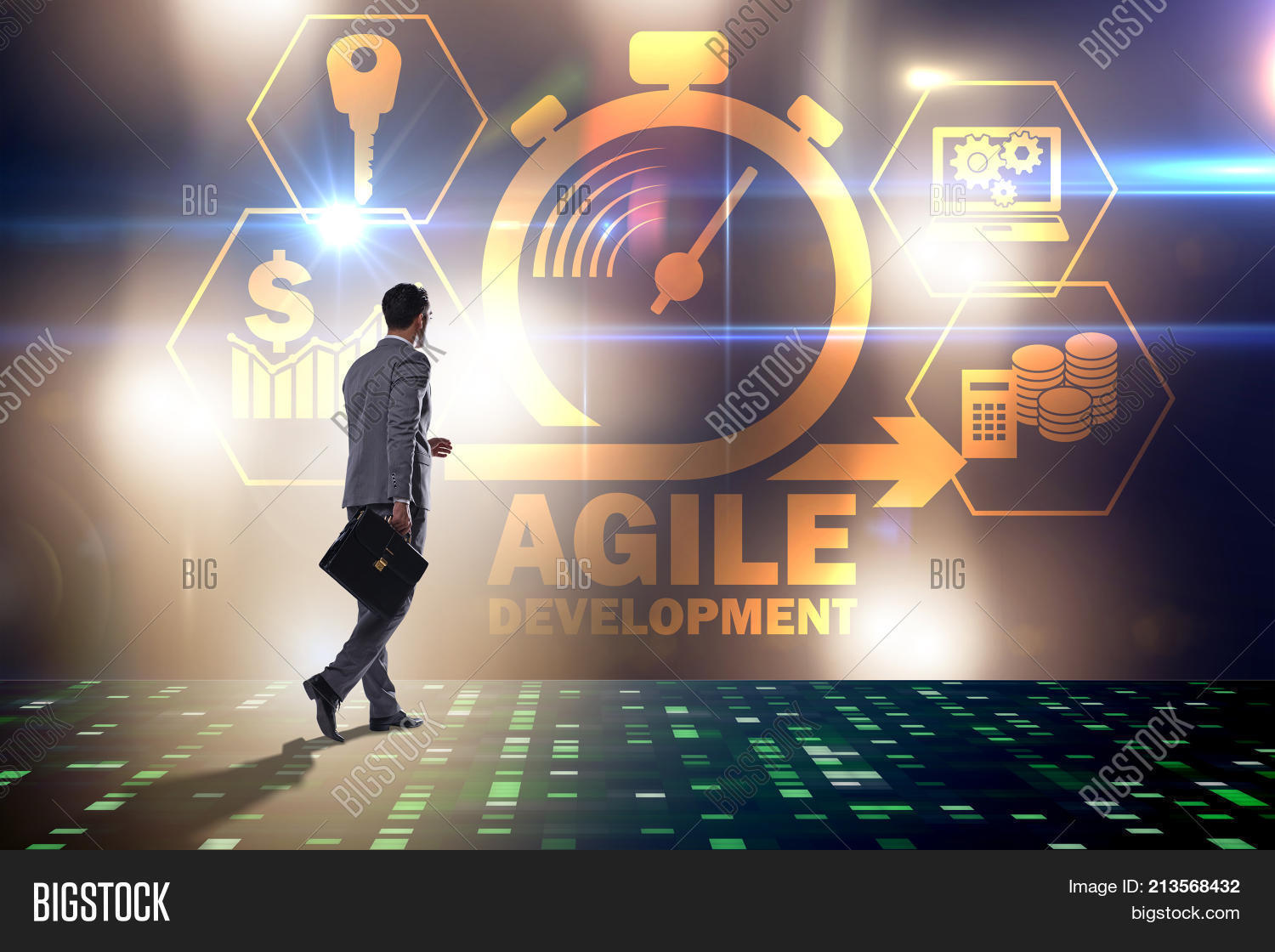 Concept Agile Software Image & Photo (Free Trial) | Bigstock