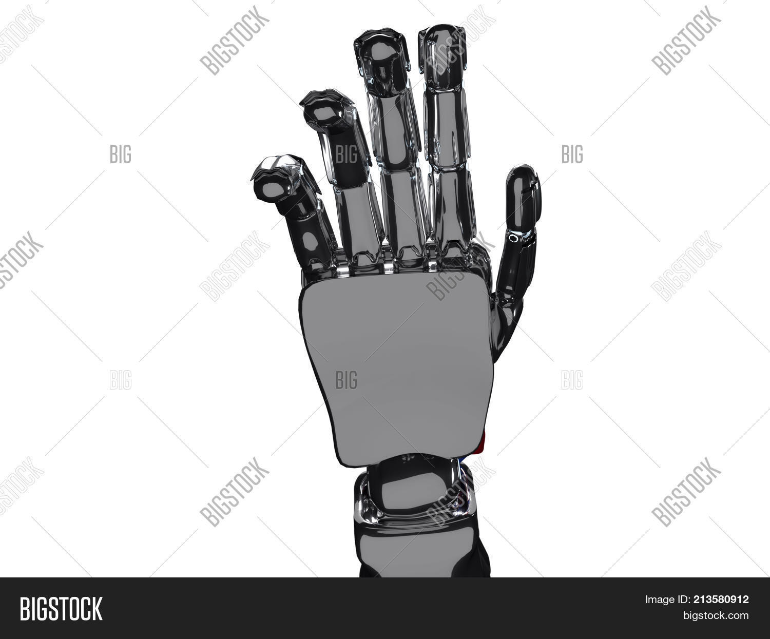 Metallic Robot Hand. Image & Photo (Free Trial) | Bigstock