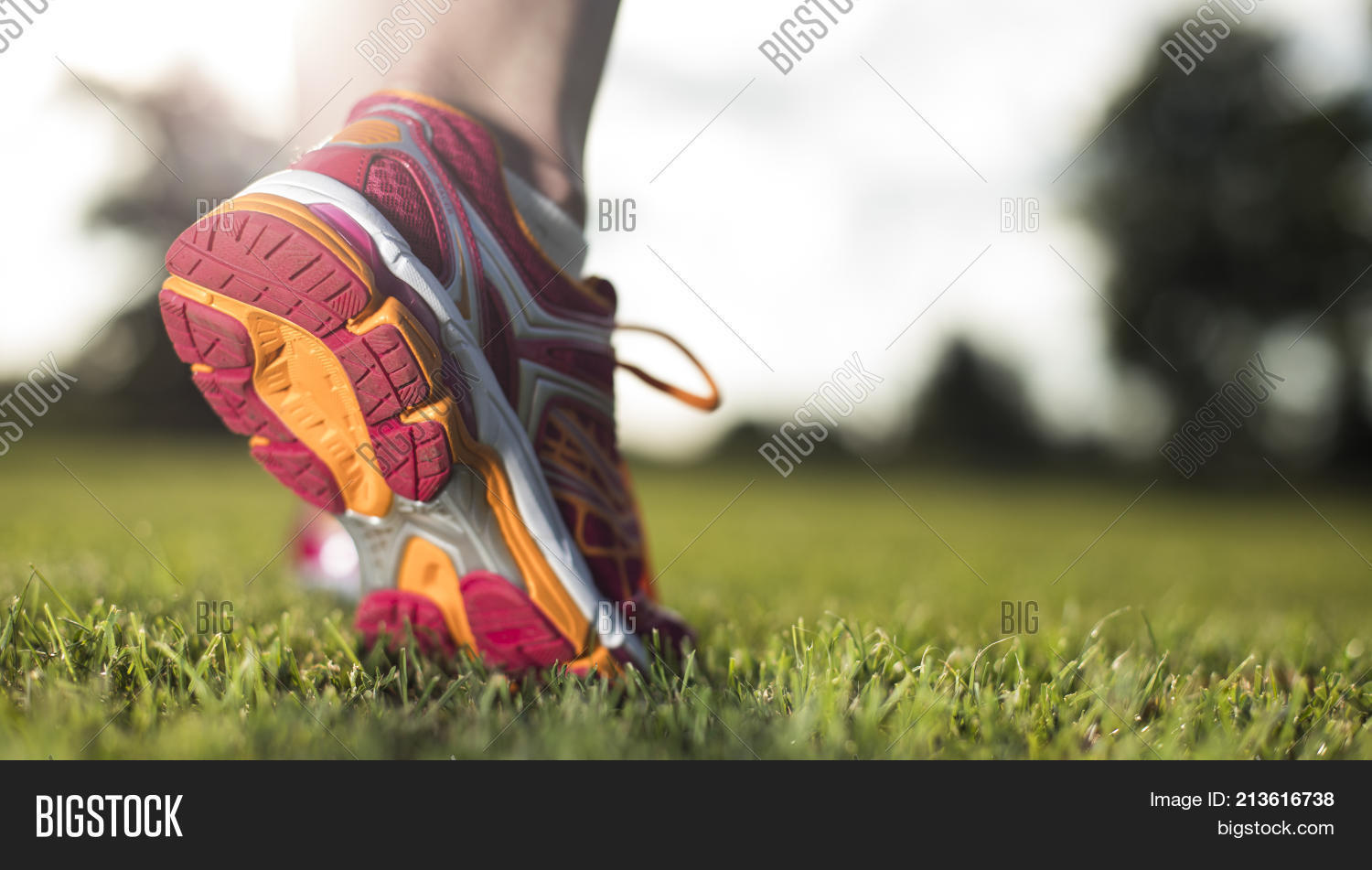 Runner Feet Running On Image & Photo (Free Trial) | Bigstock