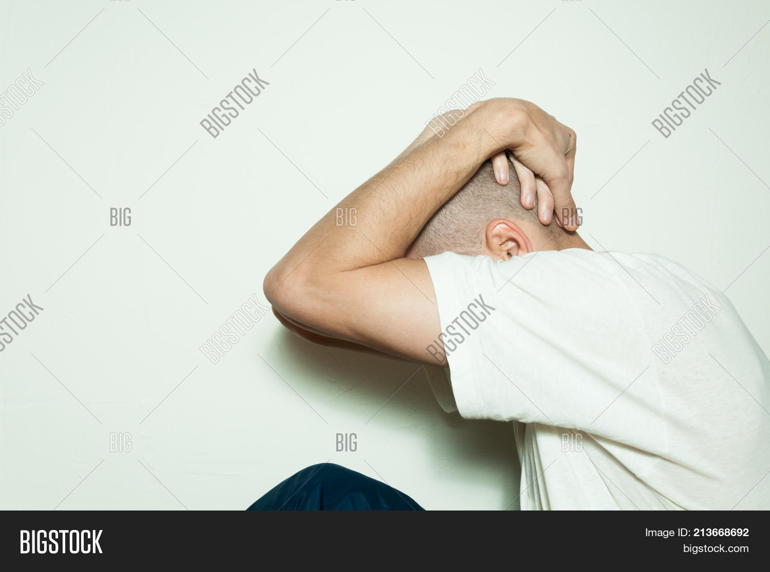 Young Male Cover His Image & Photo (Free Trial) | Bigstock