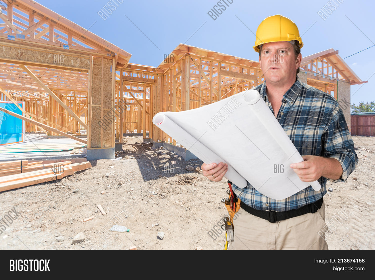 Male Contractor House Image & Photo (Free Trial) | Bigstock