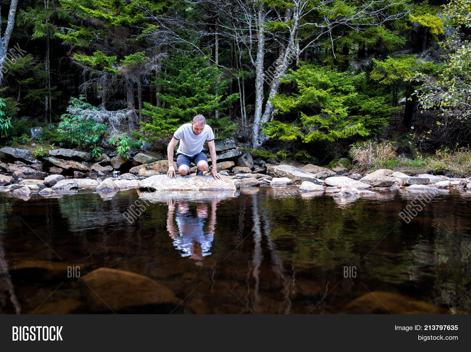 Young Man Looking Into Image & Photo (Free Trial) | Bigstock