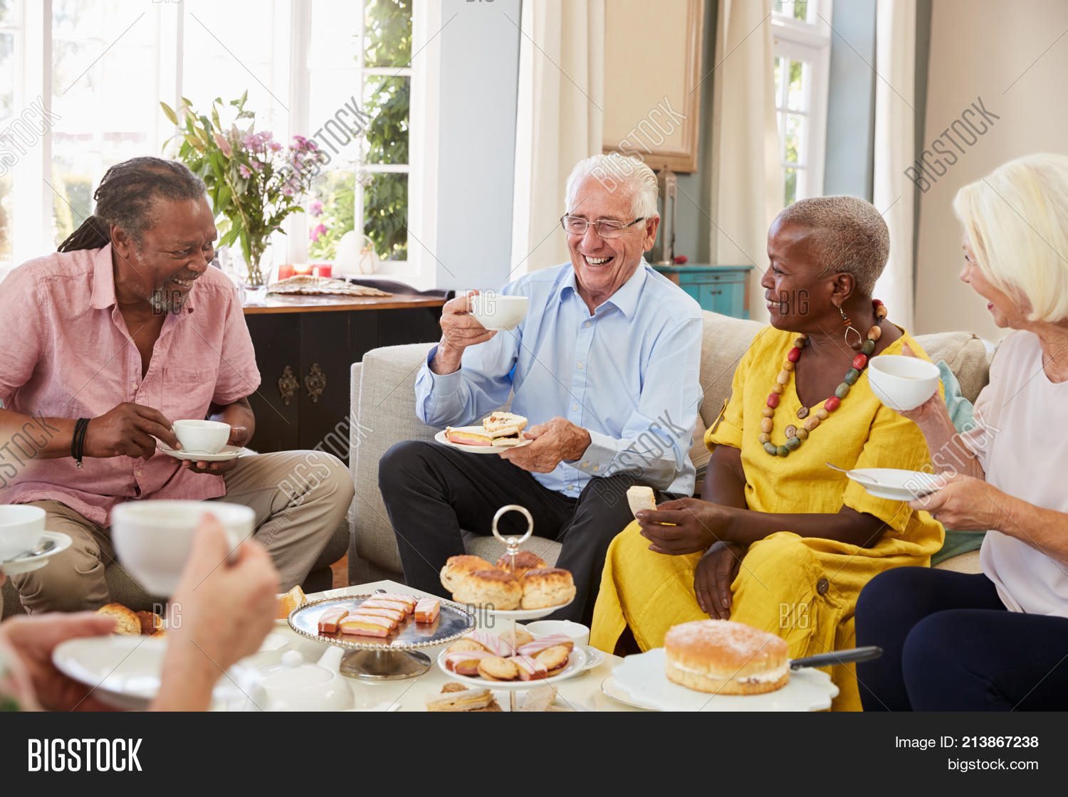 Group Senior Friends Image & Photo (Free Trial) | Bigstock