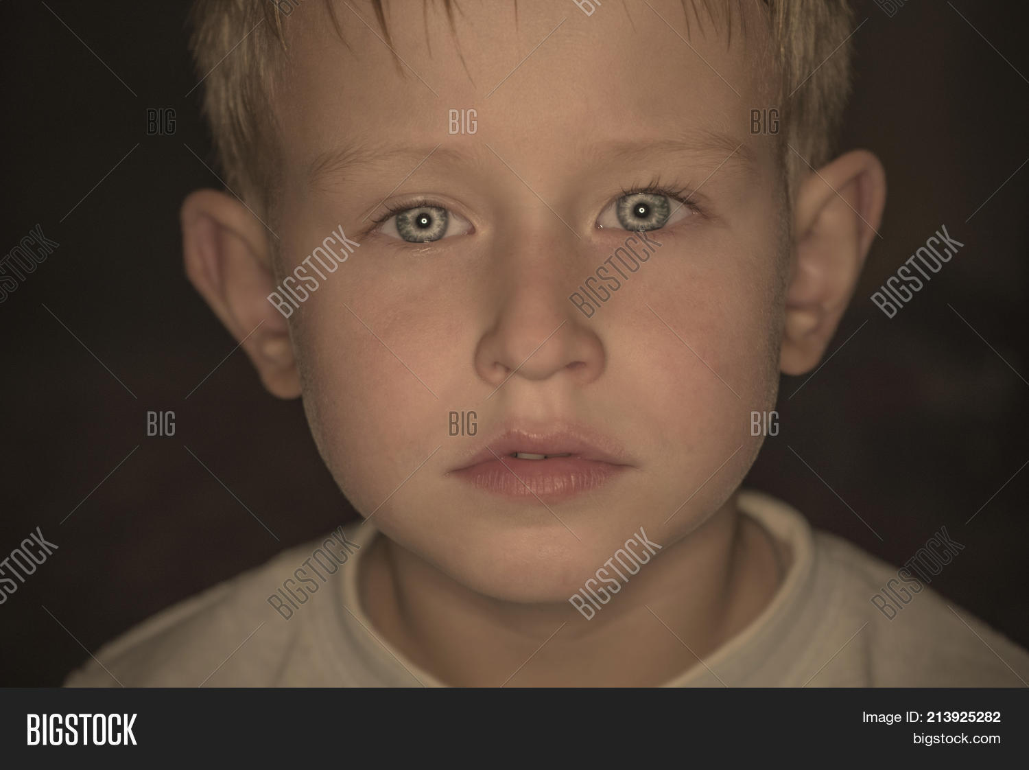 Portrait Sad Boy Dark Image & Photo (Free Trial) | Bigstock
