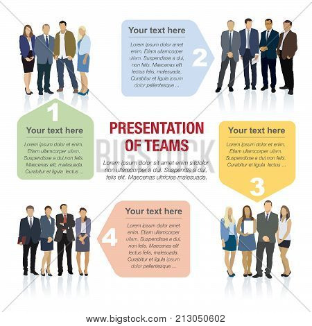 Presentation Teams. Vector & Photo (Free Trial) | Bigstock