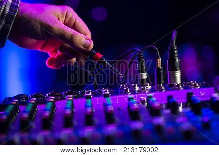 Audio Jack Dj Mixer Dj Image & Photo (Free Trial) | Bigstock