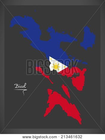 Bicol Map Philippines Image & Photo (Free Trial) | Bigstock