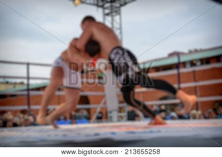 Blurred Fighters MMA Image & Photo (Free Trial) | Bigstock