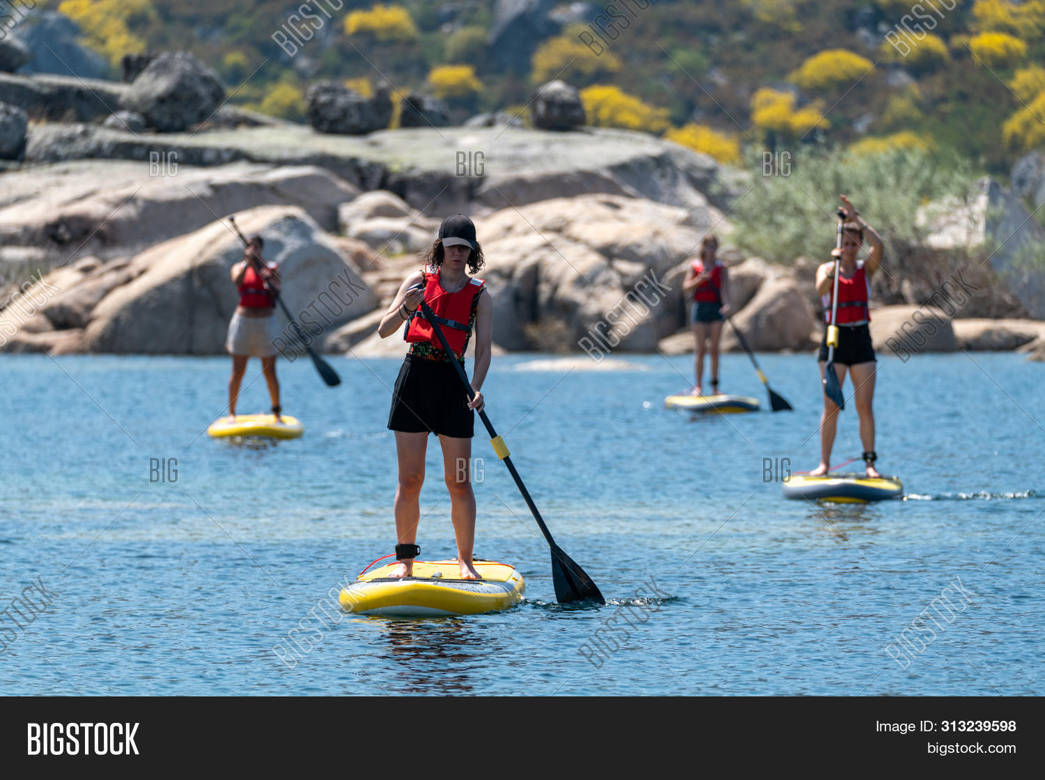 Stand Paddleboarding Image & Photo (Free Trial) | Bigstock